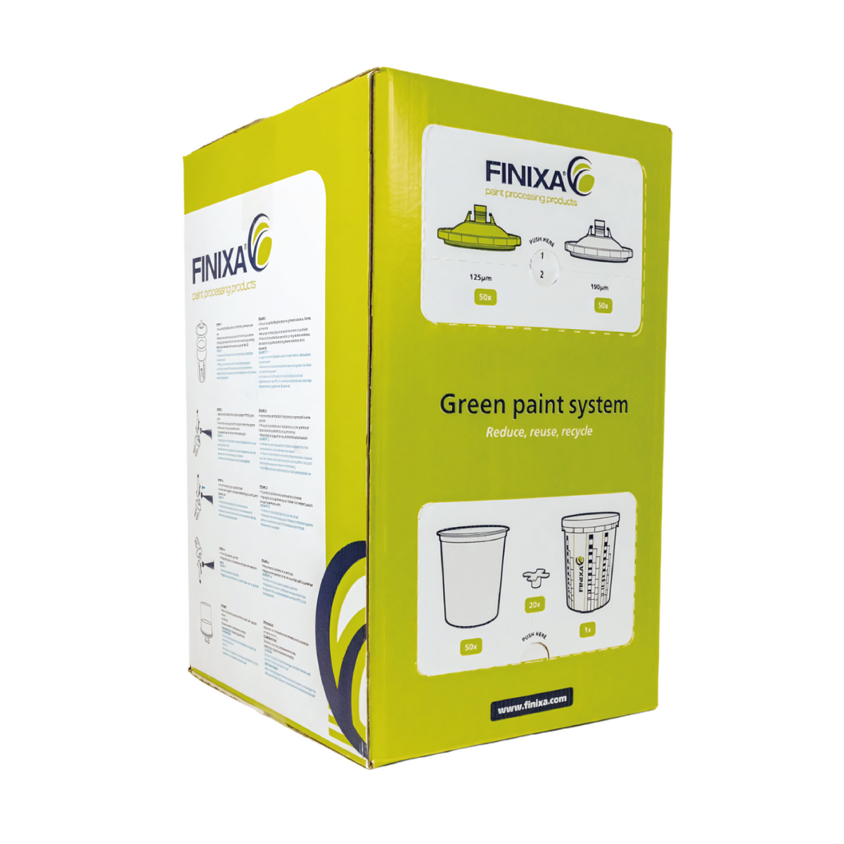 Finixa Green Paint System — Automotive Art Suriname